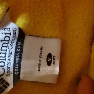 Columbia | Sweaters | Rare Yellow Columbia Fleece | Poshmark